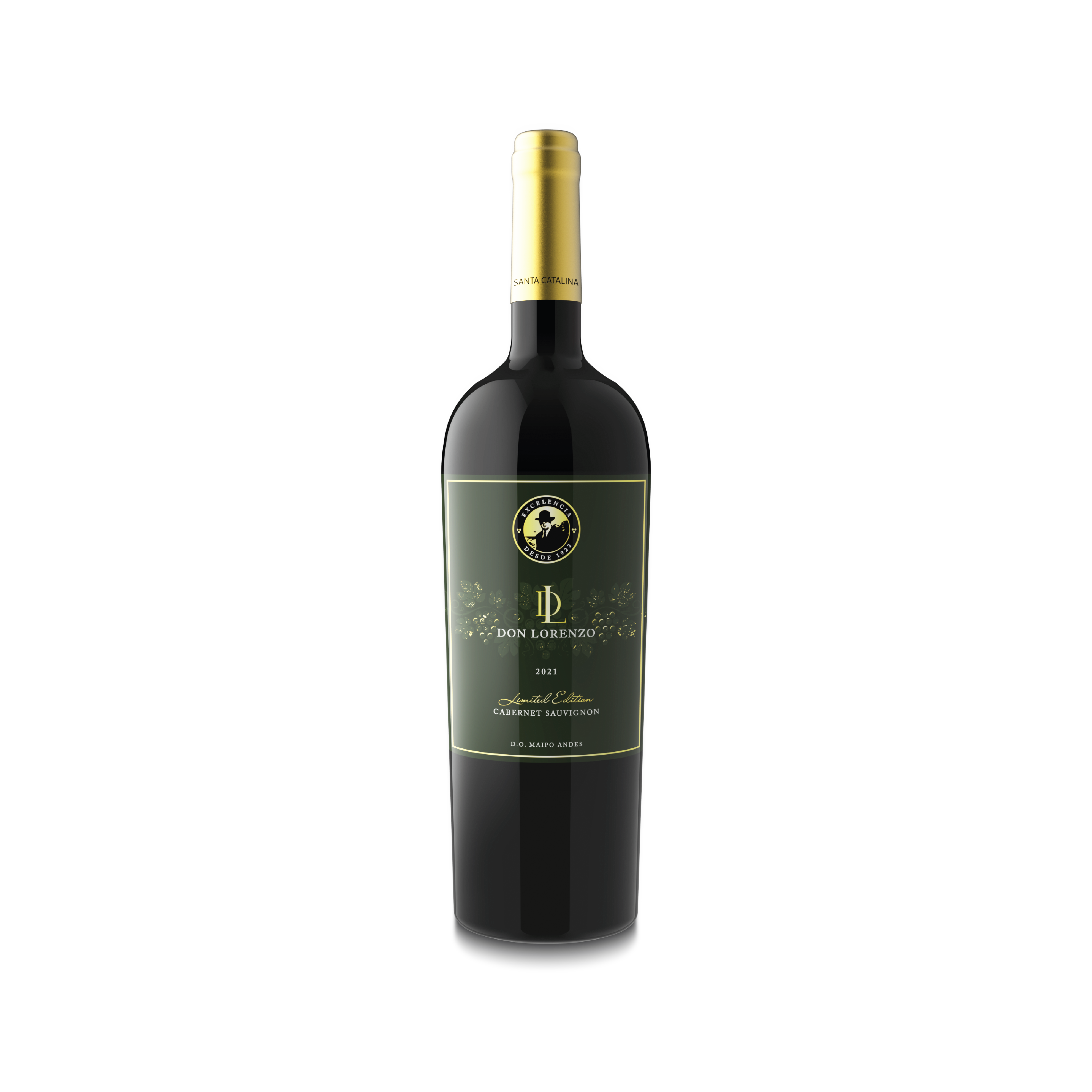 Don Lorenzo Limited Edition- Medalla Oro Catad´Or – ViñaSantaCatalina